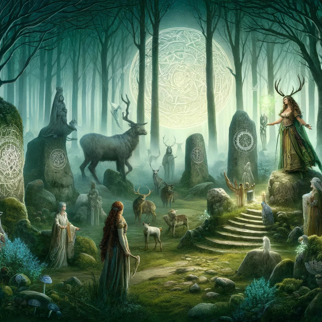 The Legends of King Arthur and Celtic Mythology