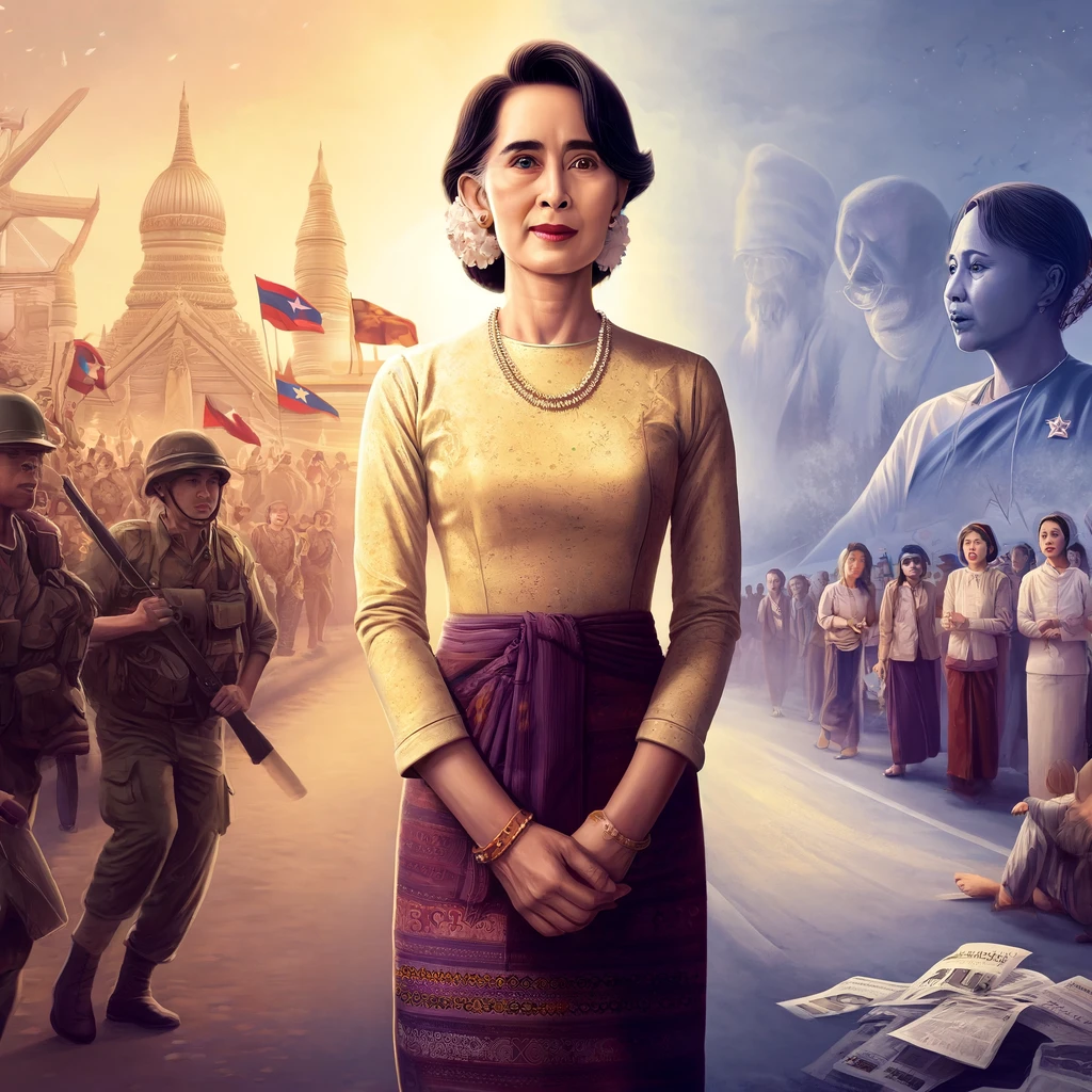 Aung San Suu Kyi - Myanmar's Fight for Democracy - SOCIALSTUDIESHELP.COM