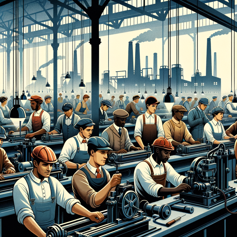 Impact of the Industrial Revolution on American Factory Workers: A ...