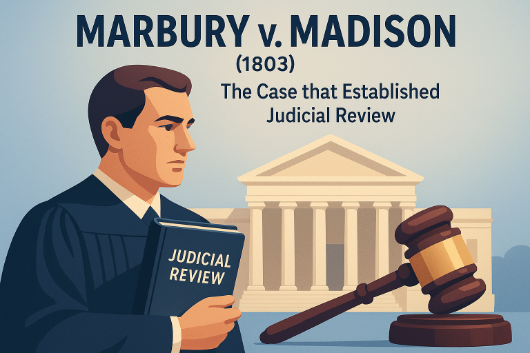 Marbury v. Madison (1803): The Landmark Case that Defined Judicial Review