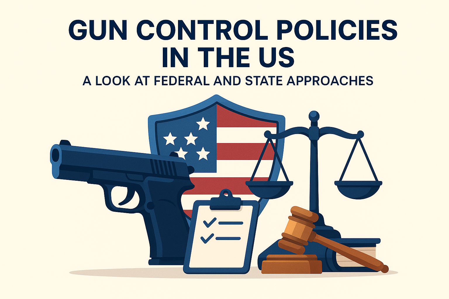 Understanding Gun Control Policies: Federal vs State Approaches in the US