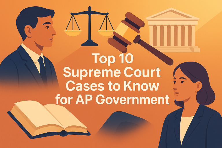 Top 10 Supreme Court Cases Every AP Government Student Must Know