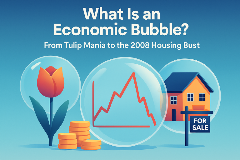 Economic Bubbles Explained: From Tulip Mania to the 2008 Housing Crash