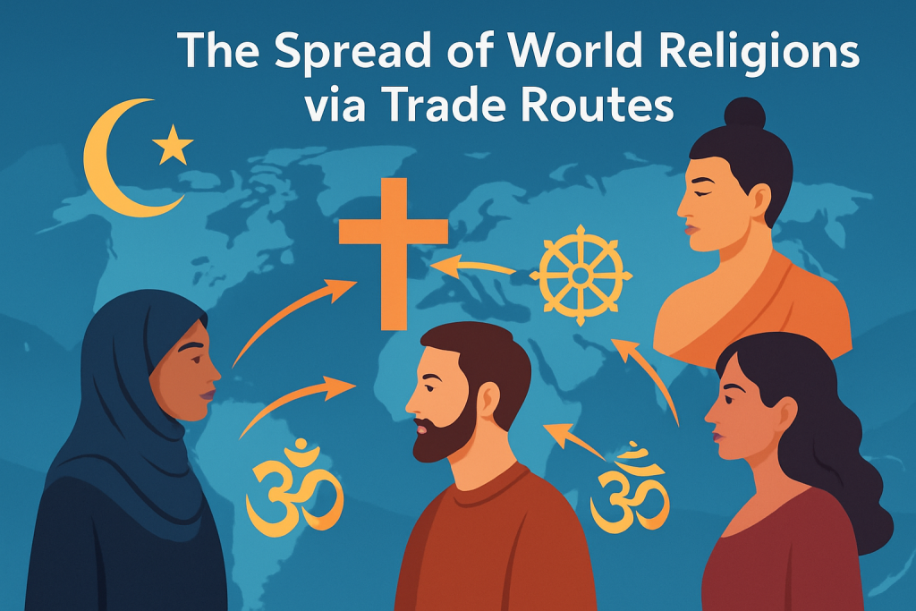 How Trade Routes Shaped Global Religions: The Silk Road and Beyond