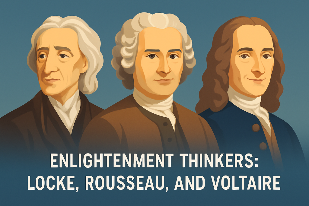 Exploring Enlightenment Thinkers: The Impact of Locke, Rousseau, and ...