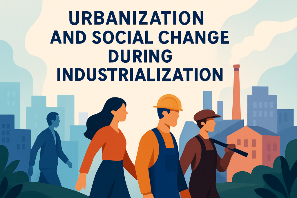 Urbanization & Social Change: Transformations of the Industrial ...