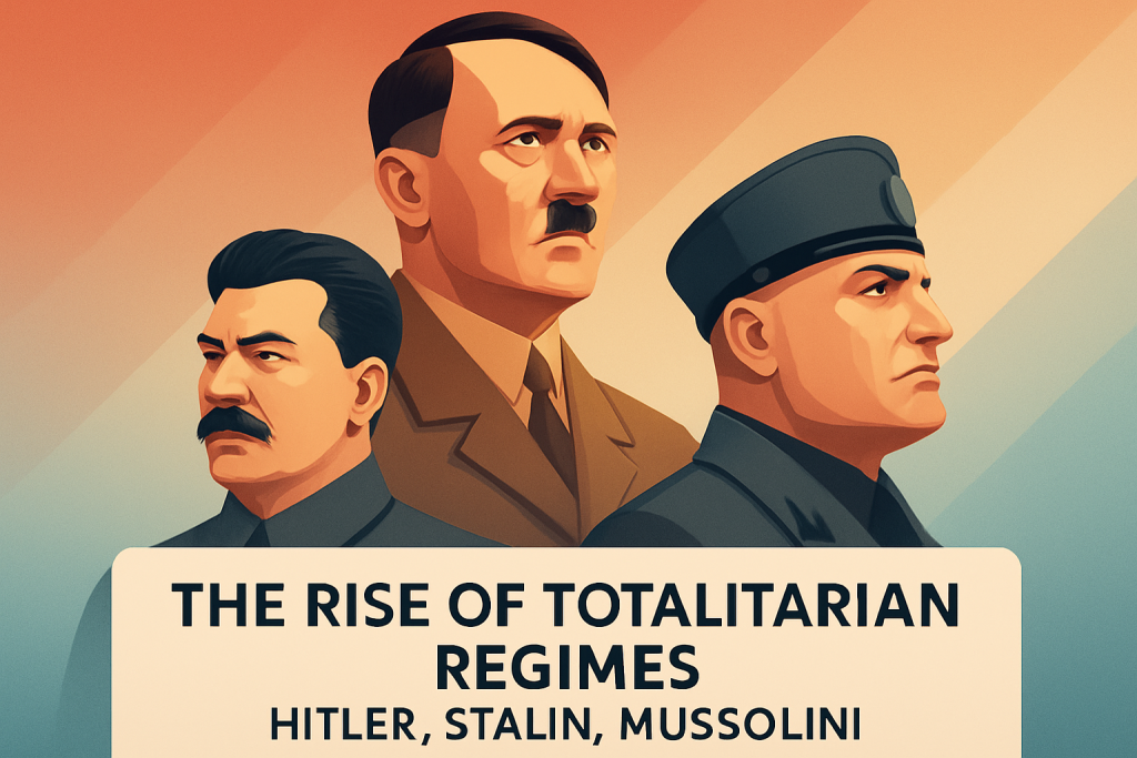 Unveiling Totalitarianism: The Rise of Hitler, Stalin, and Mussolini ...