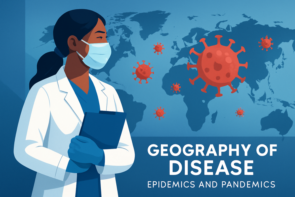 Unraveling the Geography of Disease: Understanding Epidemics & Pandemics