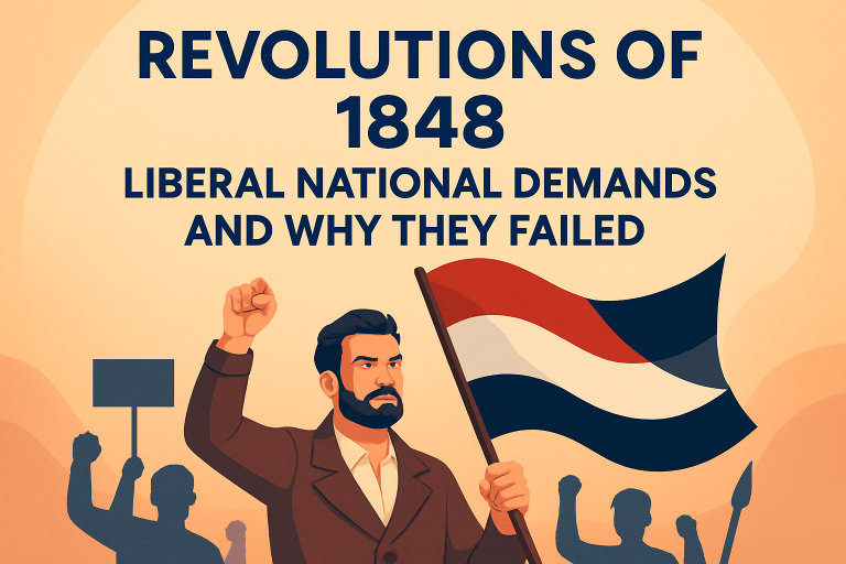 Revolutions of 1848: Why Liberal Nationalism Failed
